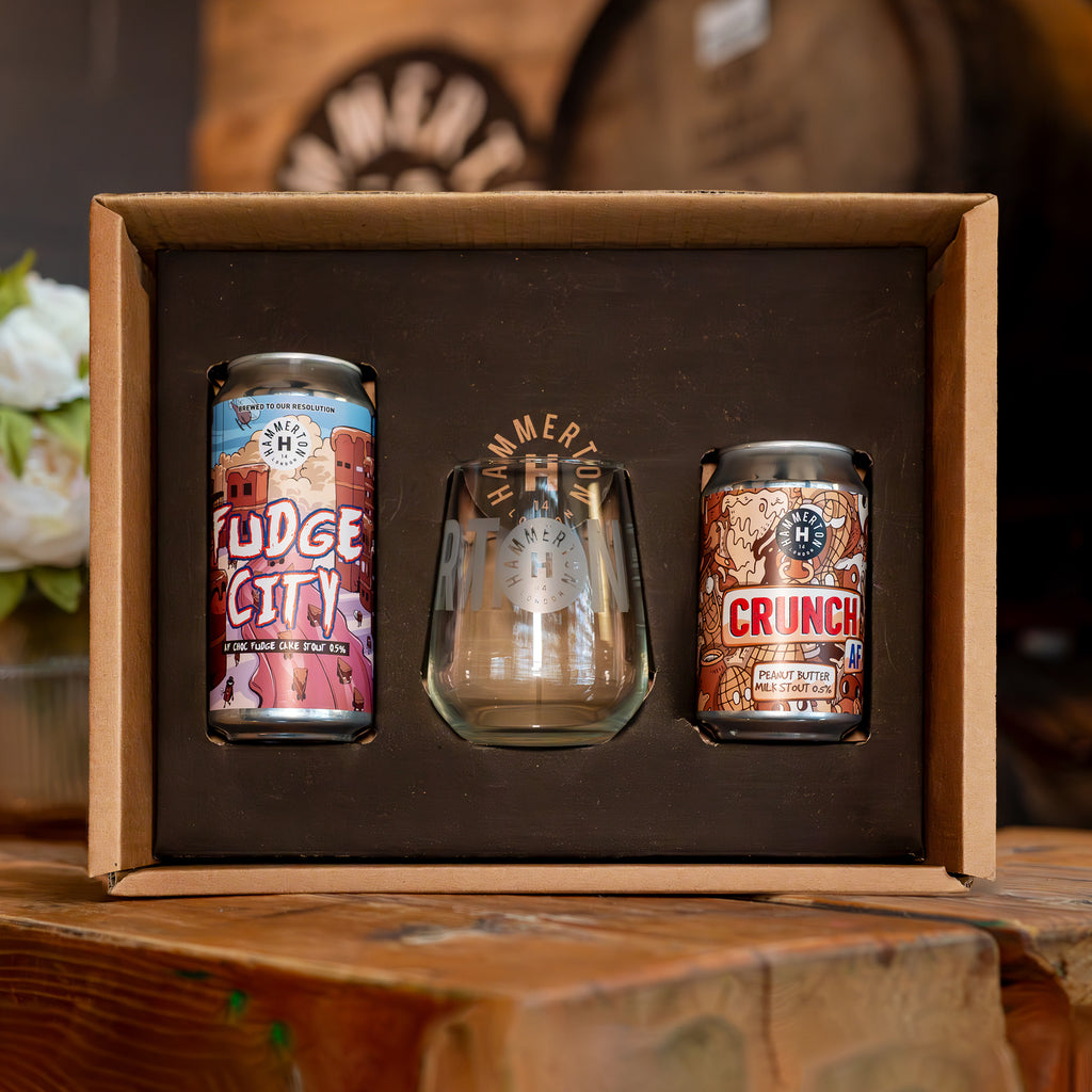Alcohol Free: Fudge City AF (440ml) + Crunch AF (330ml) + Glass ...
